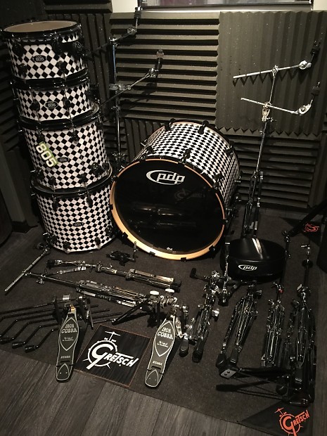 PDP 805 Series 5-piece drum kit w/hardware, stands & cymbals | Reverb