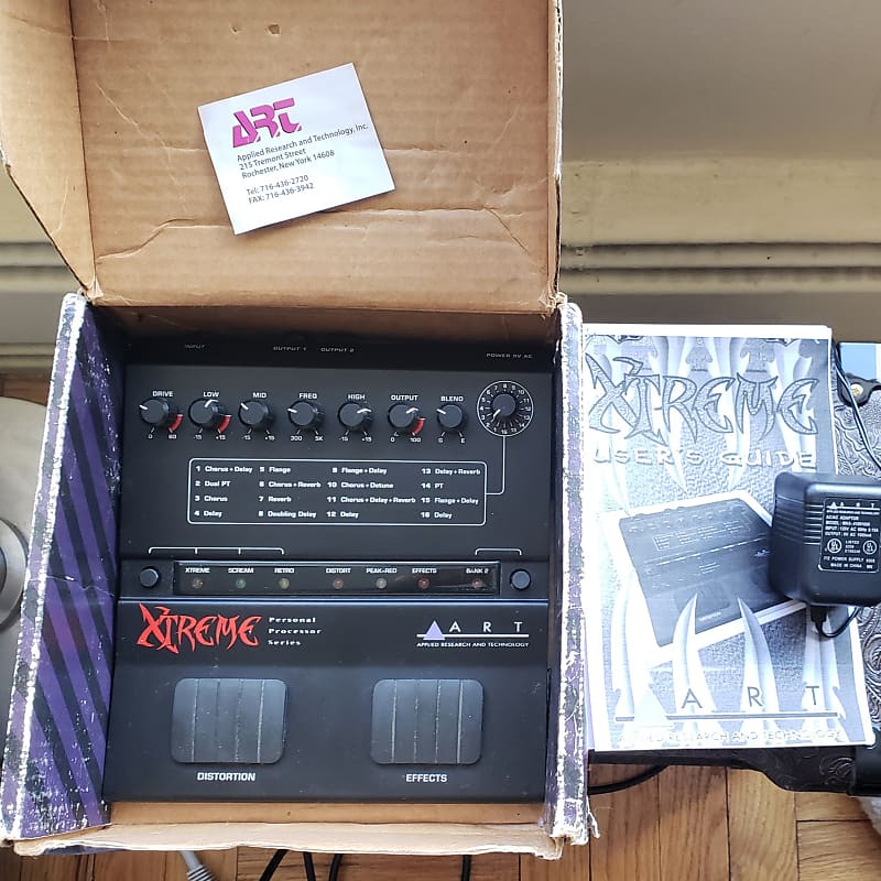 ART Xtreme Distortion Pedal 90s Pantera Tone! FX Processor | Reverb