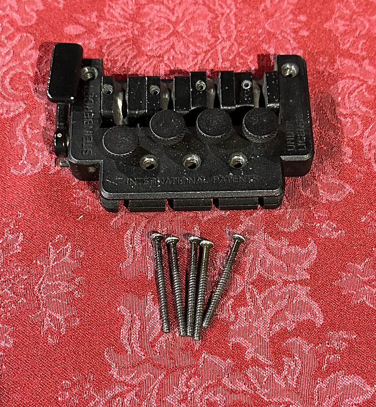 Steinberger / Hohner 4 string DB Bridge - Black | Reverb
