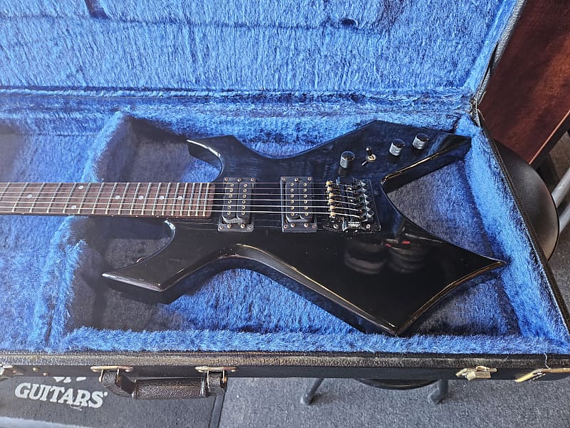 BC Rich Warlock NJ 80's-90's Black | Reverb