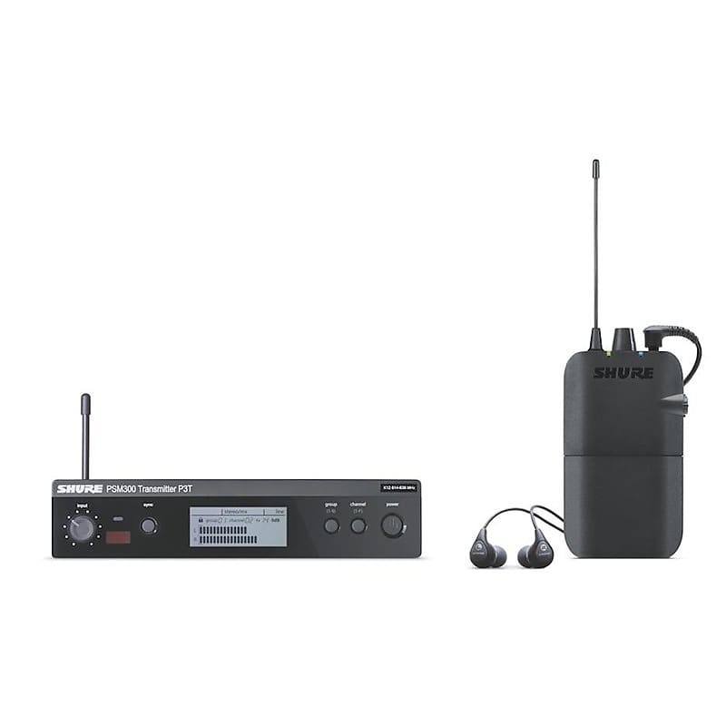 Shure PSM300 Wireless Personal Monitor System with SE112, | Reverb