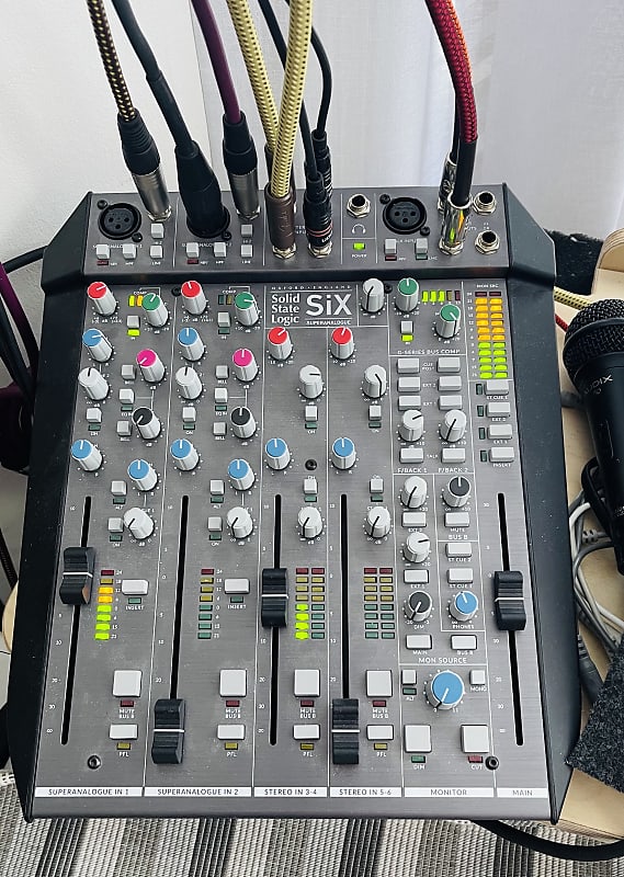 Solid State Logic SiX Superanalogue 6-Channel Desktop Mixer | Reverb