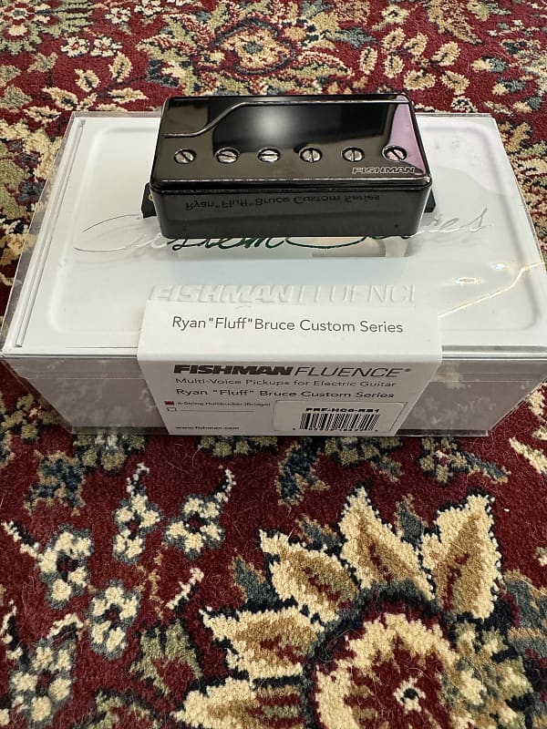 Fishman Ryan "Fluff" Bruce Custom Series 2020s - Black | Reverb