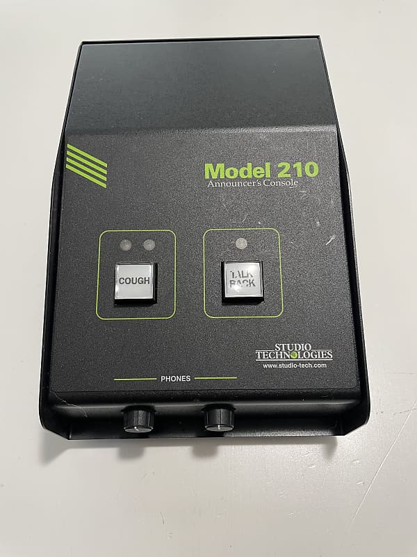 Studio Technologies Model 210 Announcer’s Console Black | Reverb