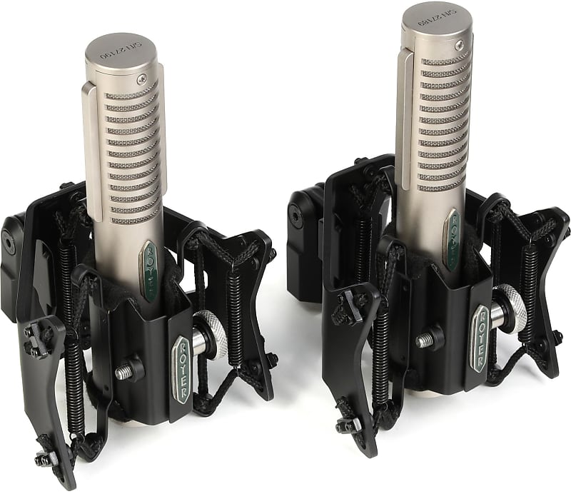 Royer R-121 Studio Ribbon Microphone with RSM-SS1 Sling-Shock | Reverb