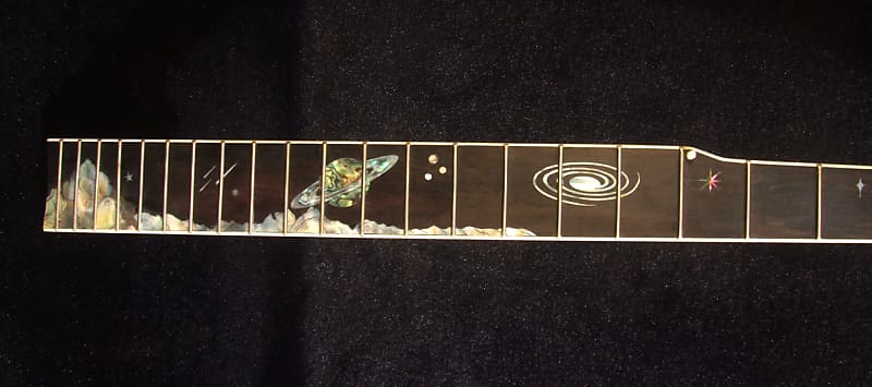 Handcrafted 5 String Banjo Neck, Solid Mahogany & Hard Maple | Reverb