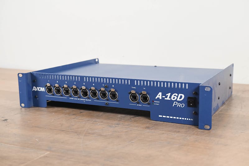 Aviom A-16D Pro A-Net Distributor As-Is (church owned) | Reverb