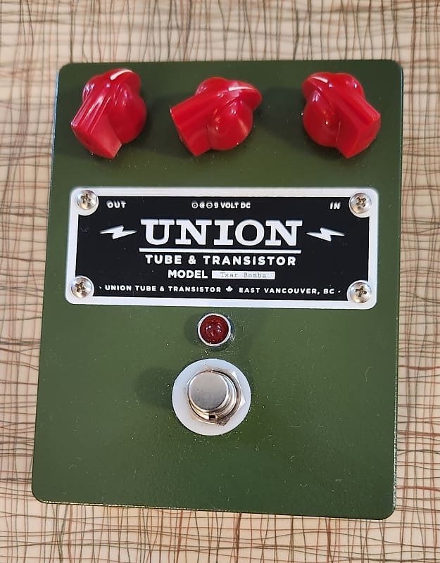 Union Tube & Transistor Tsar Bomba Green Russian Muff | Reverb Ireland