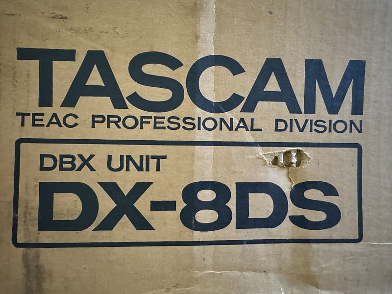 TASCAM DX-8DS 1980s - Grey | Reverb