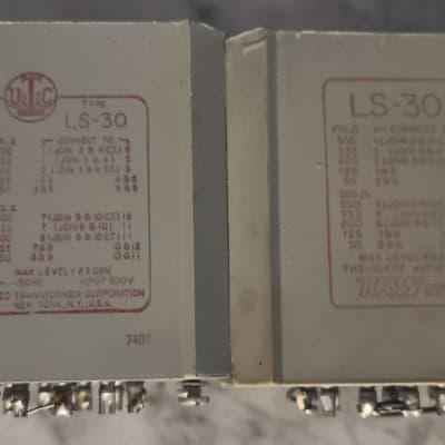 UTC LS-30 Balancing Transformers / WE111C - Gray | Reverb