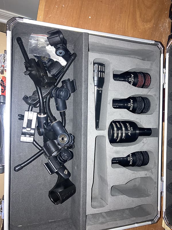 Audix 5 piece Drum Mic set Audix 2020 Black | Reverb