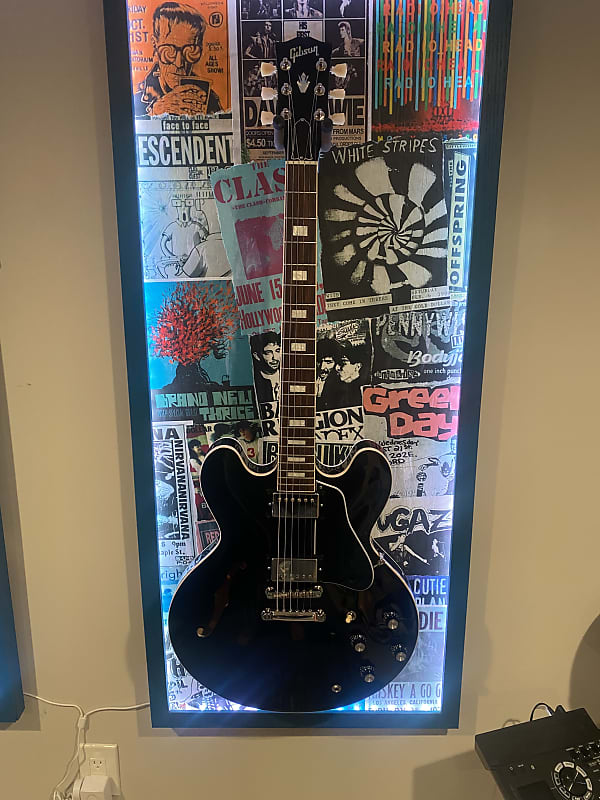 Gibson ES-335 Modified with Block Inlays | Reverb