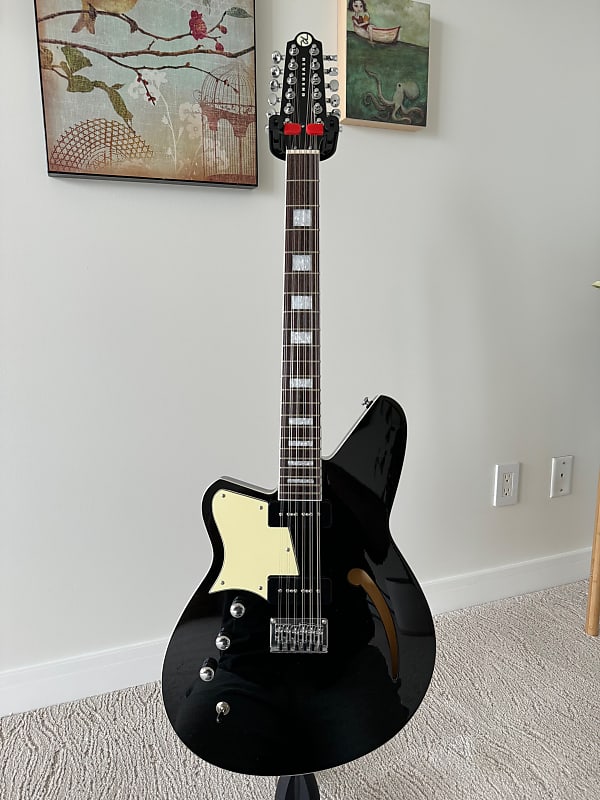 Reverend Airwave 12-String Left-Handed Semi-Hollowbody | Reverb