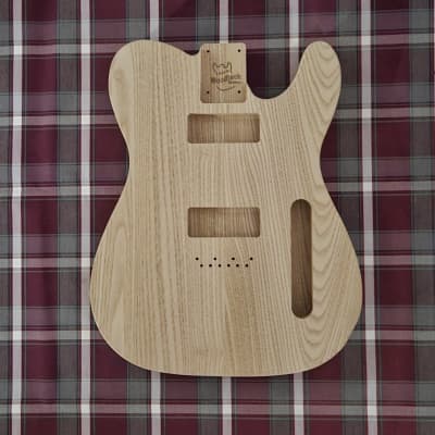 Woodtech Routing - 2 pc Catalpa Double P-90 Telecaster Body - | Reverb