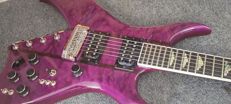 2002 BC Rich Bich 10 Supreme Trans Candy Purple | Reverb Australia