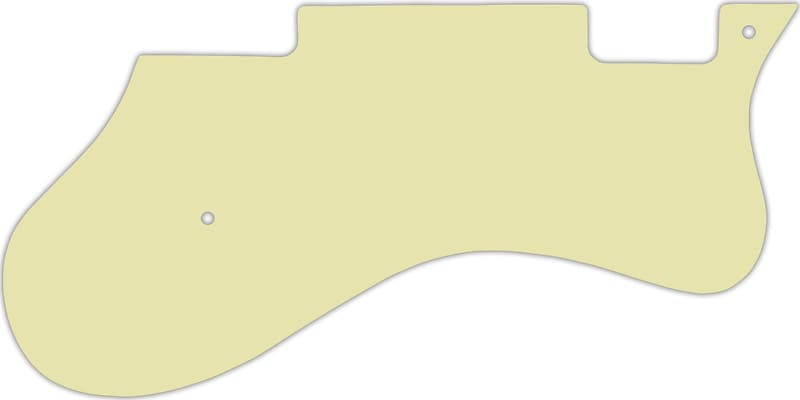 WD Custom Pickguard For Epiphone Riviera #34S Mint Green | Reverb