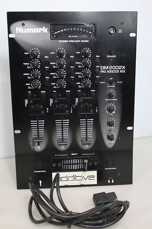 Numark Professional Stereo DJ Pro Master Mixer DM2002X | Reverb