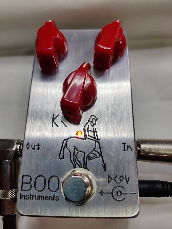 Boo Instruments KC Boost/Overdrive Pedal Handmade In England | Reverb