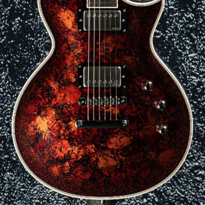ESP Original Custom Shop Eclipse Red Peel | Reverb