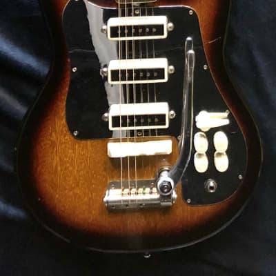 Kent Copa (532) Electric Guitar 1965 Sunburst | Reverb