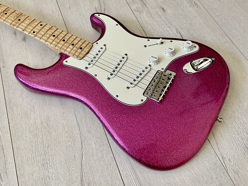 Fender USA Custom Shop Purple Sparkle Stratocaster | Reverb