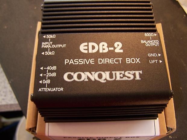Conquest EDB 2 - Passive Direct Box | Reverb