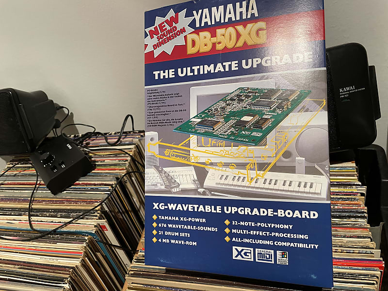 Yamaha DB-50XG Wavetable Upgrade Board Synthesizer Sound Card | Reverb