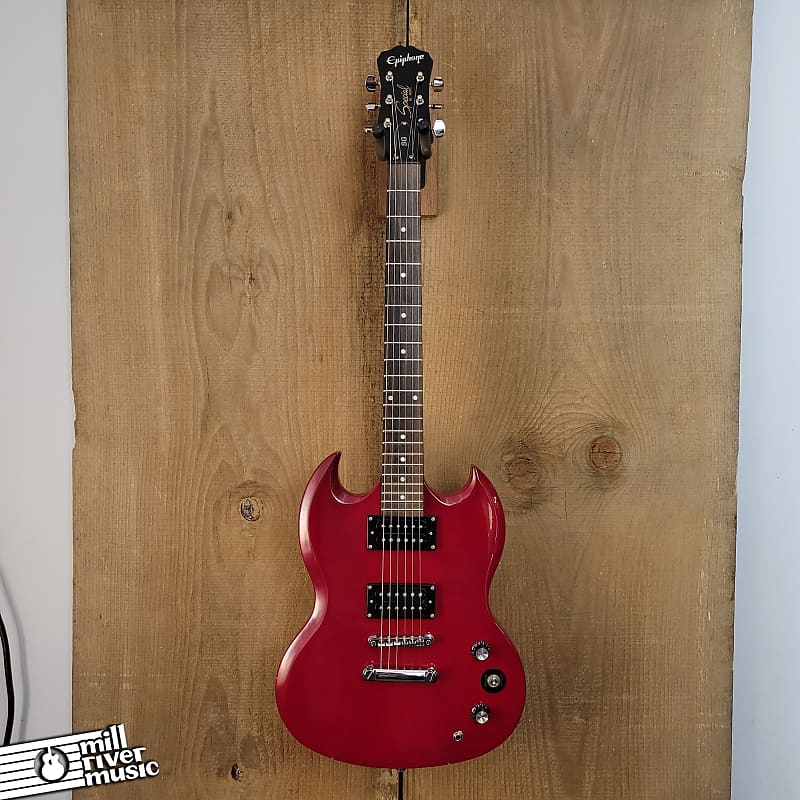 Epiphone SG Special Red Electric Guitar w/ HSC Used | Reverb UK