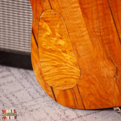 Custom Built Telecaster Style Guitar with Highly Figured Body | Reverb