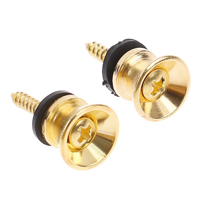 Vintage Guitar Strap Buttons Pair for Stratocaster or | Reverb