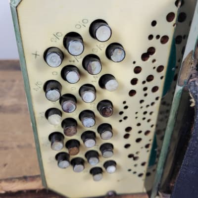 Unknown Button Box Concertina With OHSC | Reverb