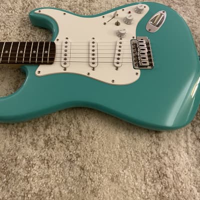 MASSIVELY MODIFIED fender Squier Stratocaster with Upgrades - | Reverb