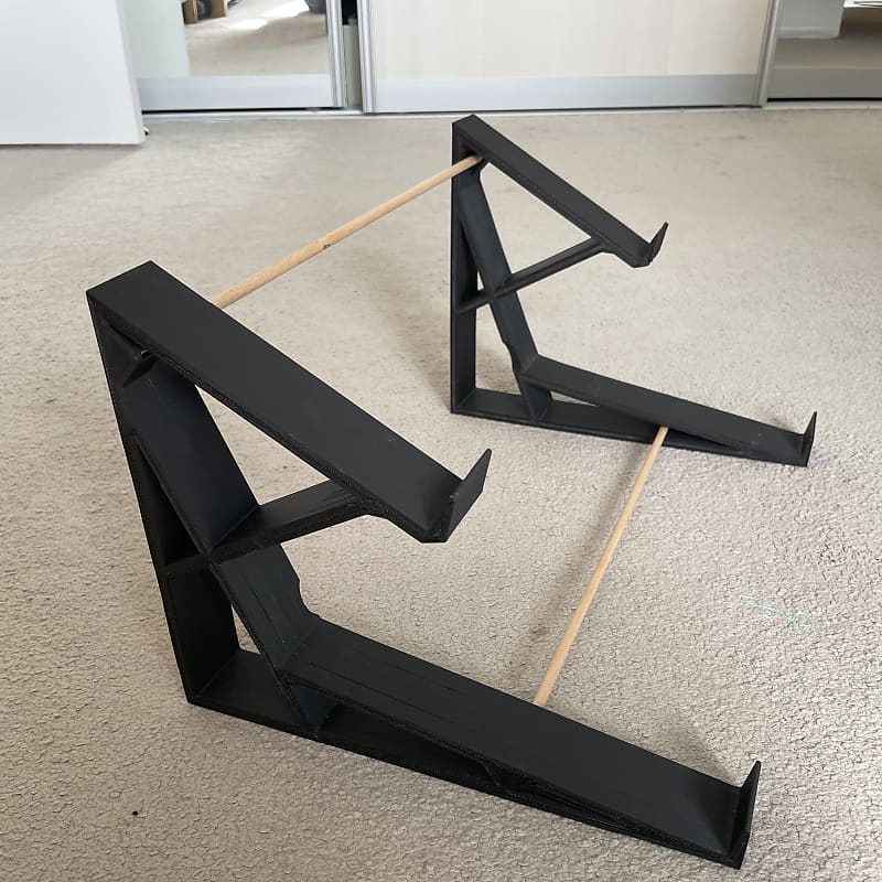 Double Tier Desktop Synth Stand - Coverup | Reverb