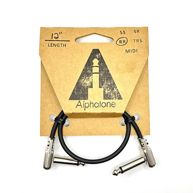 Alphatone Audio SP400 Patch Cables 12 in. | Reverb