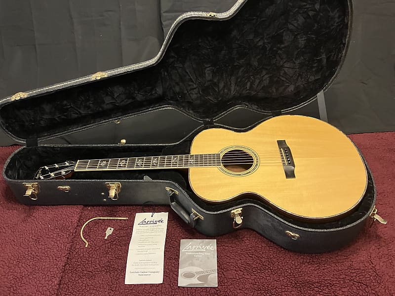 1997 Larrivee J-10 Rosewood Deluxe Jumbo acoustic w/OHSC | Reverb