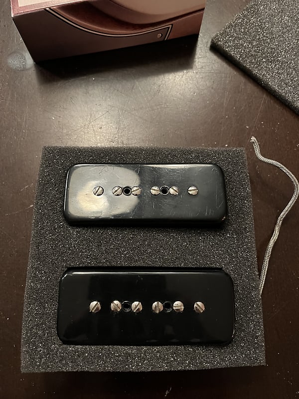 Gibson P-100 stacked p-90 humbucker set pair | Reverb
