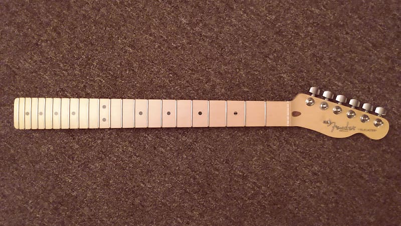 Fender Telecaster Neck, 22 Frets, Maple, Highway 1 | Reverb