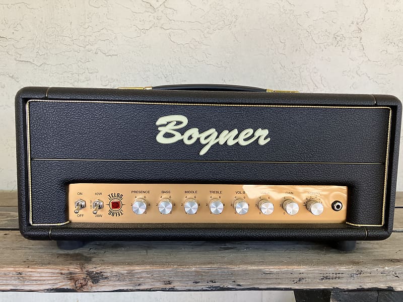 Bogner Telos Head 20/40 Watt w/ Footswitch - Excellent Cond | Reverb