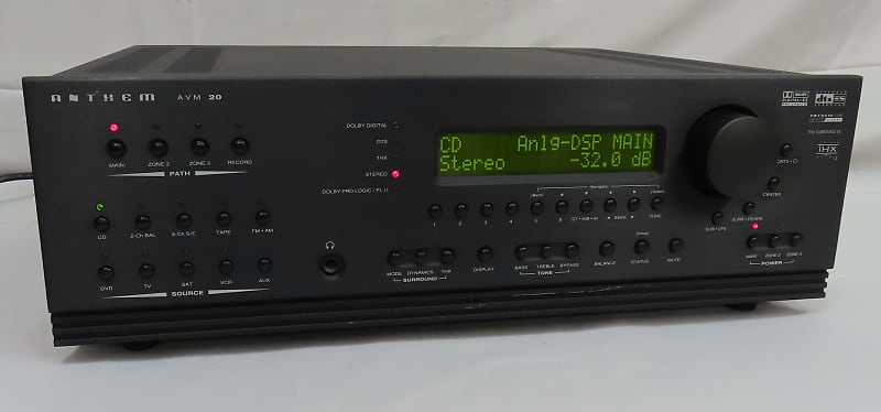 Anthem AVM-20 Preamplifier - Audio Video Preamp / Processor | Reverb