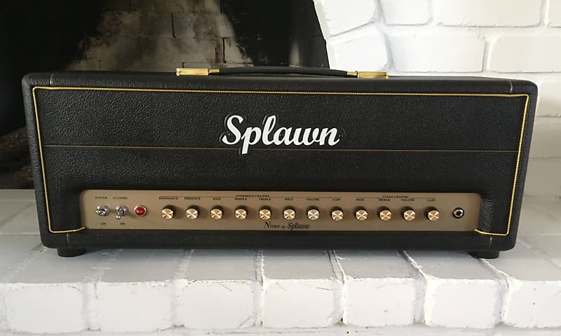 Splawn Nitro 50 Watt Mid-Size Amplifier Head 2022 Black | Reverb
