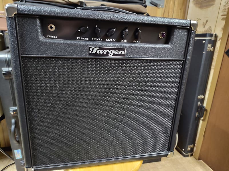 Fargen Blackbird 40 watt 1-12" Combo 2006 - Black Tolex , | Reverb