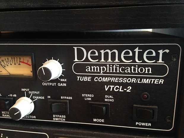 Demeter VTCL-2 Tube Optical Compressor Limiter | Reverb
