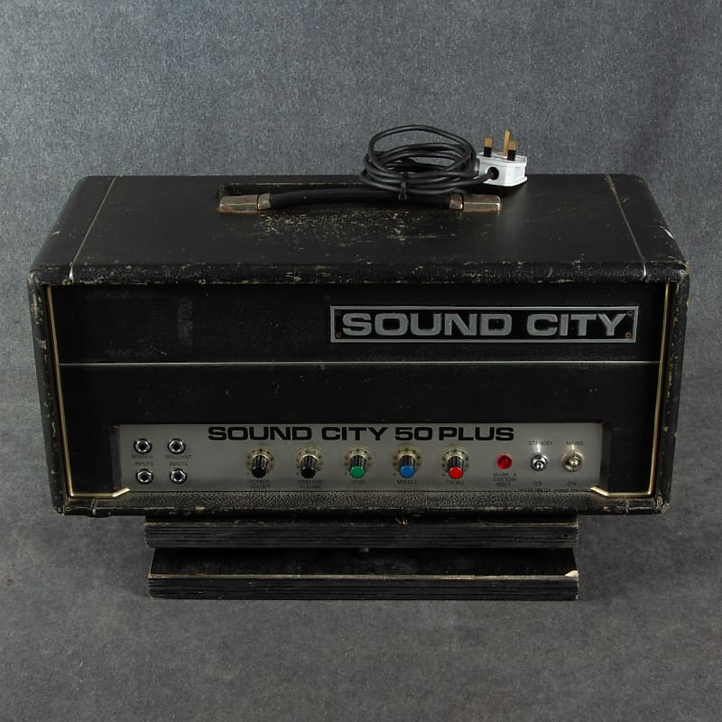 Sound City 50 Plus Vintage Valve Amp Head **COLLECTION | Reverb UK
