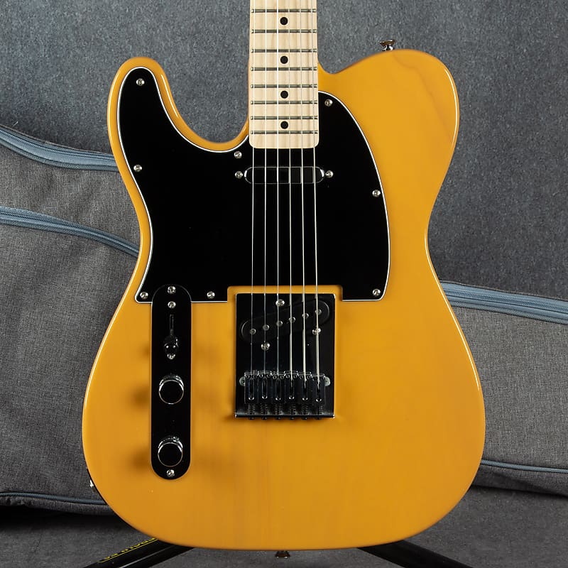 Squier Affinity Telecaster - Left Handed - Butterscotch | Reverb