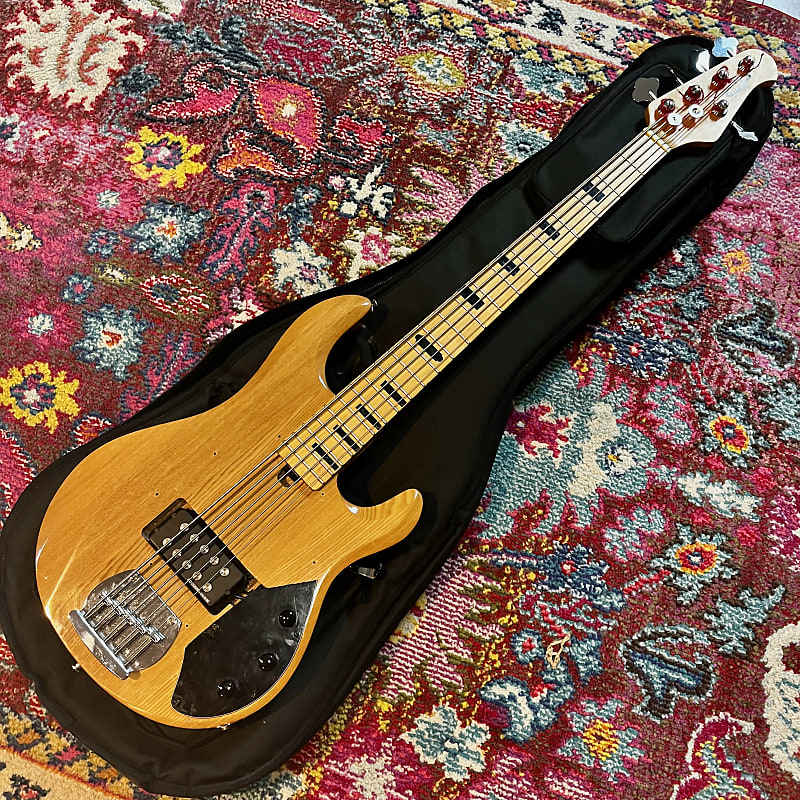 OLP 5-String Natural Stingray Bass, Upgraded Basslines Pickup | Reverb