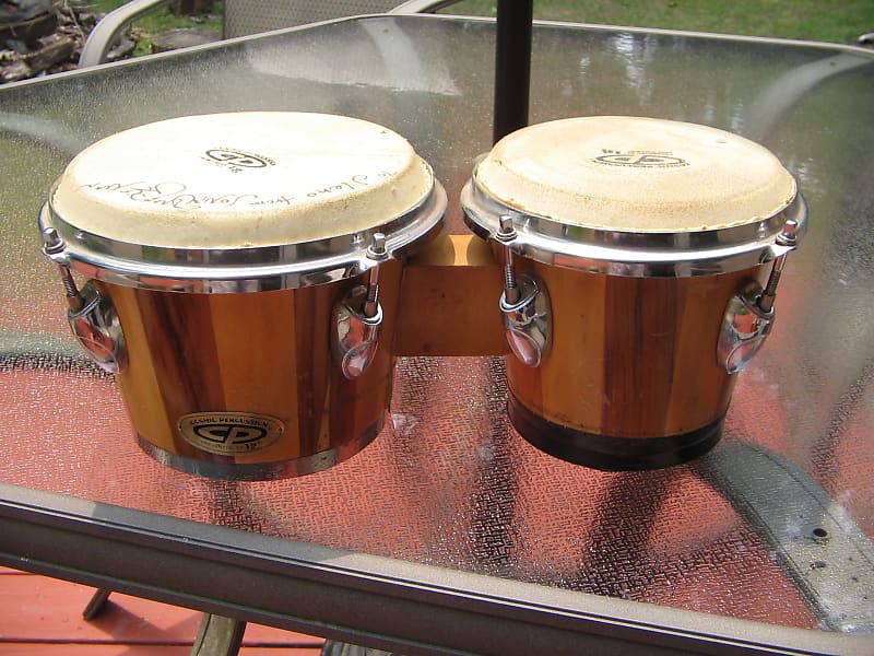 Pair of Cosmic Percussion Vintage Bongos | Reverb