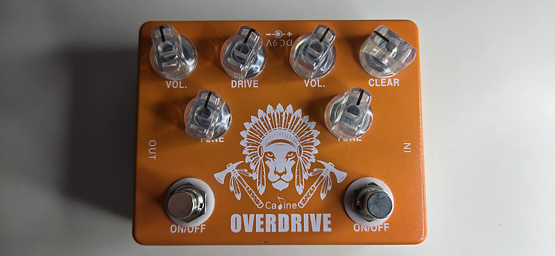 Caline CP-70 Dual Overdrive Guitar Effect Pedal True bypass | Reverb