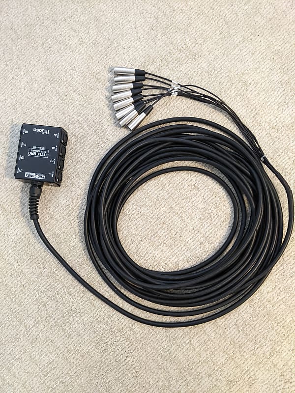 Hosa Little Bro' 8x0 Sub Snake - 50 foot 2022 - Mixer Snake | Reverb