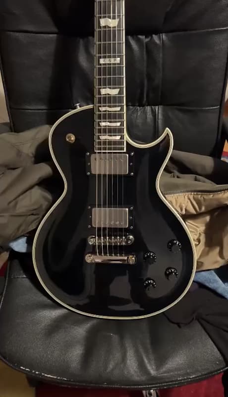 ESP Eclipse 4 knobs 2005 Black | Reverb UK