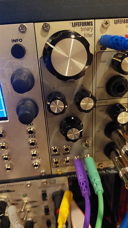 Pittsburgh Modular Binary Filter Silver | Reverb